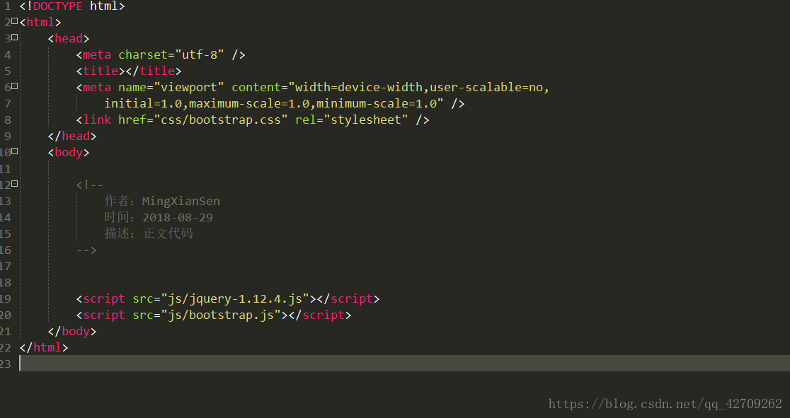 BootStrap的下载及使用方法_bootstrap下载-CSDN博客