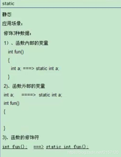15- C语言 类型修饰符 static/const_c语言 static修饰类-CSDN博客