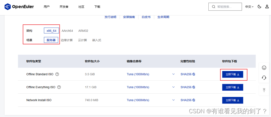 vmware 安装 openEuler_offline standard iso-CSDN博客