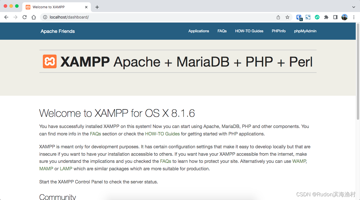 MacOS安装、配置xampp-8.1.6，新增虚拟站点_mac xampp apache 配置-CSDN博客