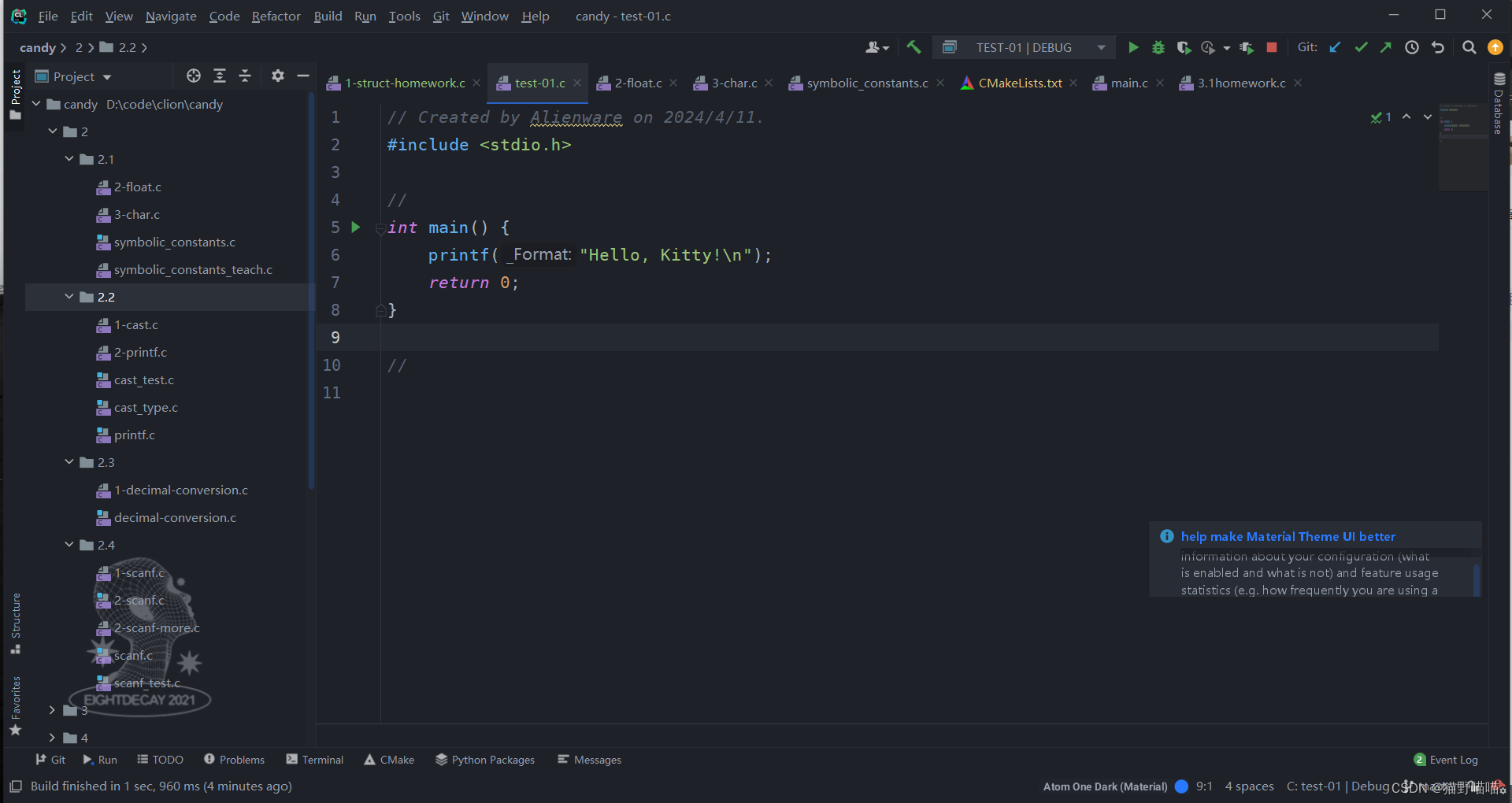 clion一个项目运行多个main函数使用C/C++ Single File Execution插件_clion 多个主函数插件-CSDN博客
