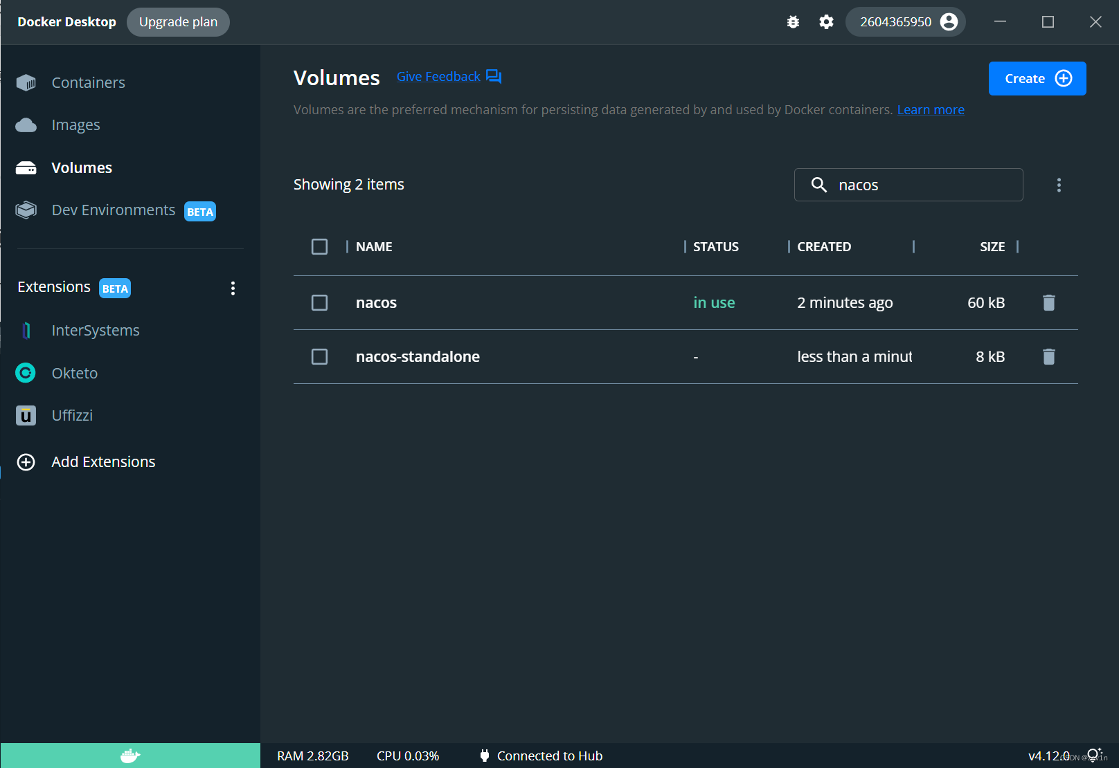 Docker Desktop部署nacos单机和集群 Docker Desktop Nacos Csdn博客