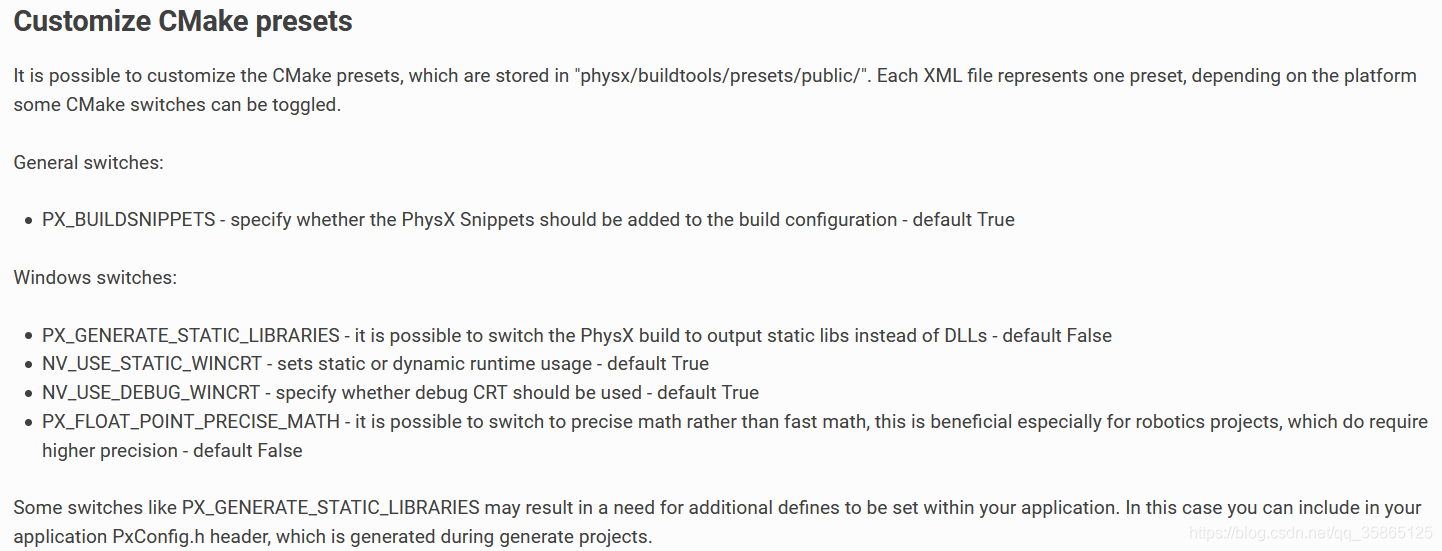 PhysX SDK 下载与编译指南-CSDN博客