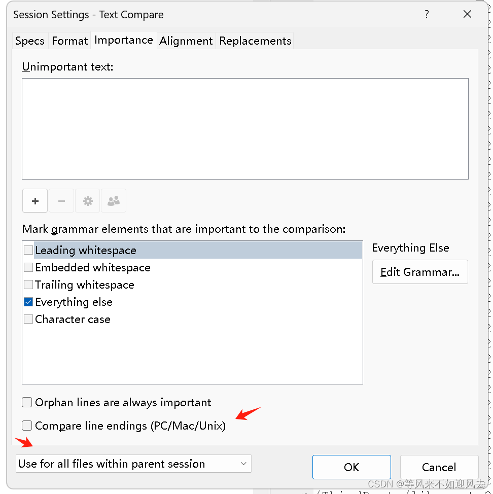 【beyond compare】默认不比较文件结尾_beyond compare unix和pc-CSDN博客