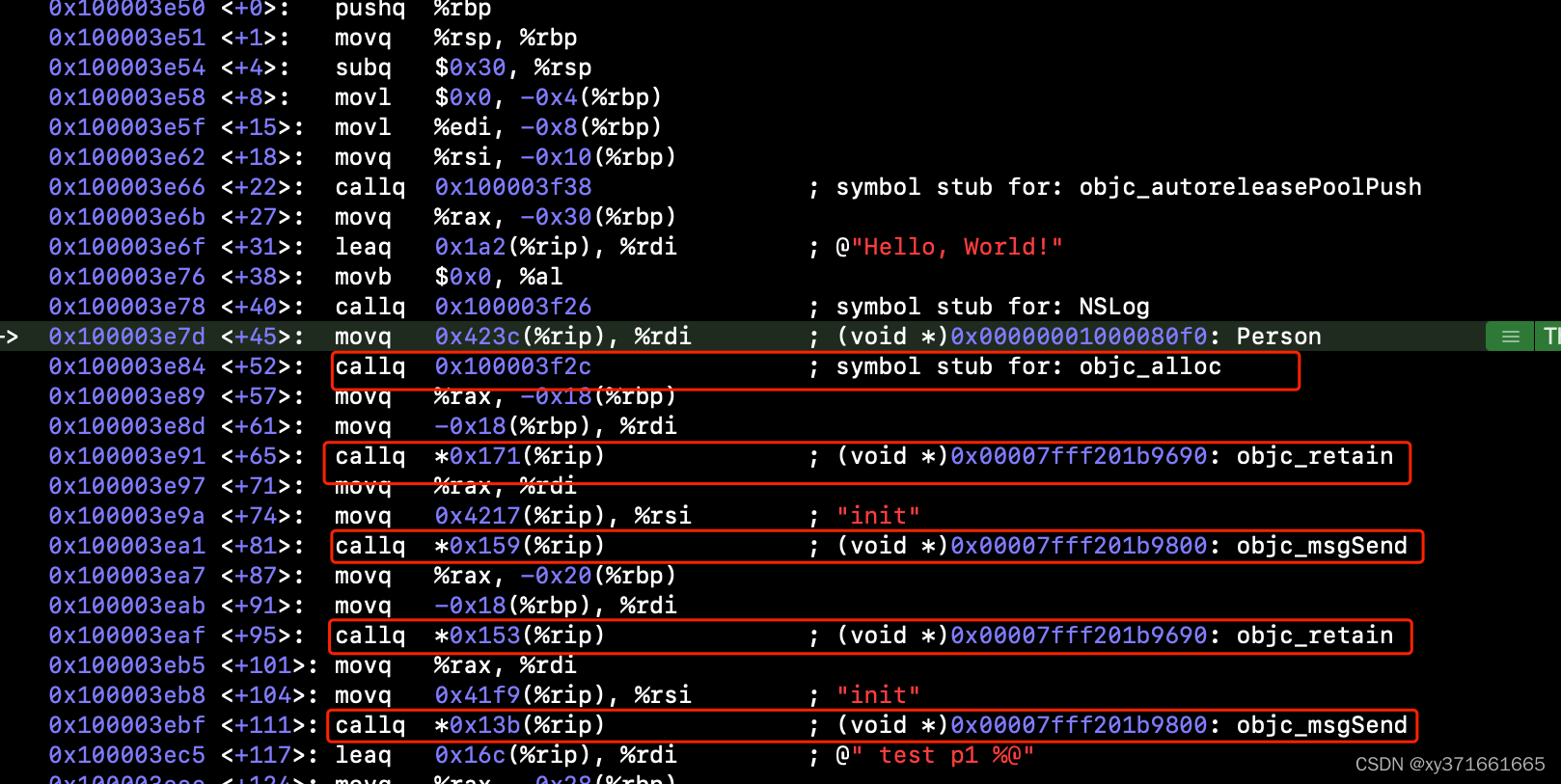 对象的底层探索（上）_libobjc.a.dylib is being read from process memory.-CSDN博客