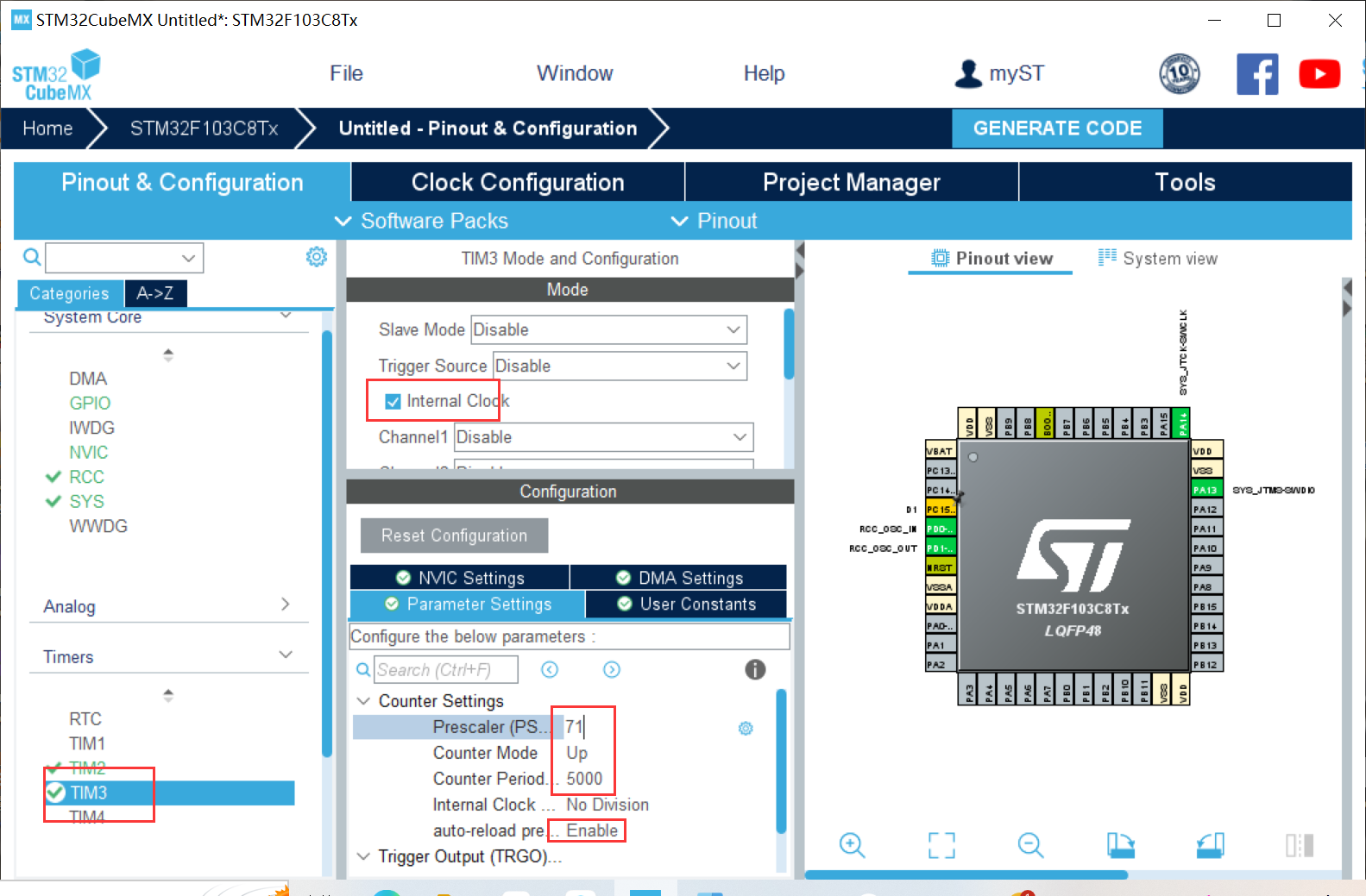 STM32F103定时器应用：LED控制、PWM同步及超声波测距,-CSDN博客