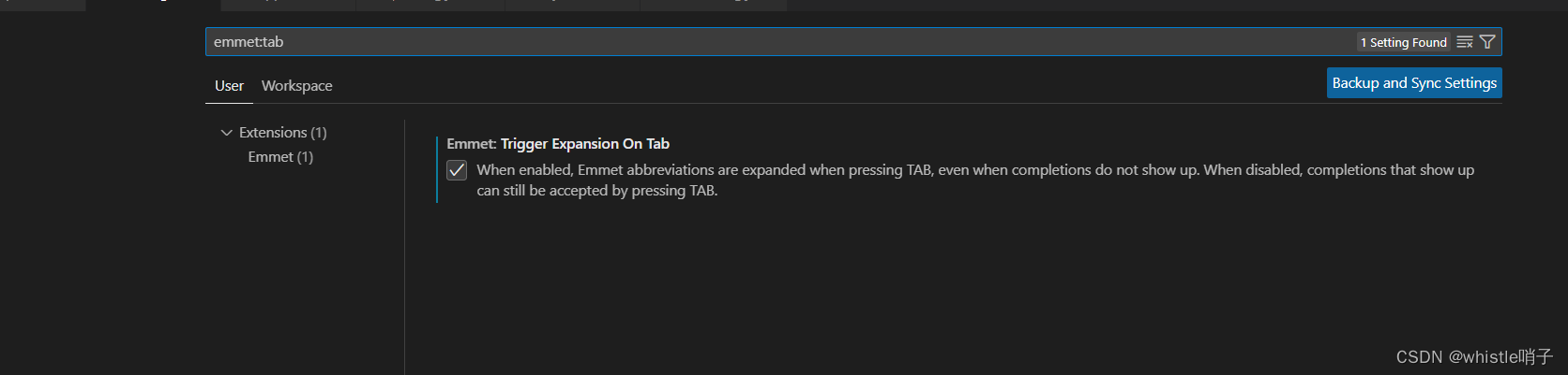 vscode vue template模板中 tab键无法快速补全_vscode vue tab emmet-CSDN博客