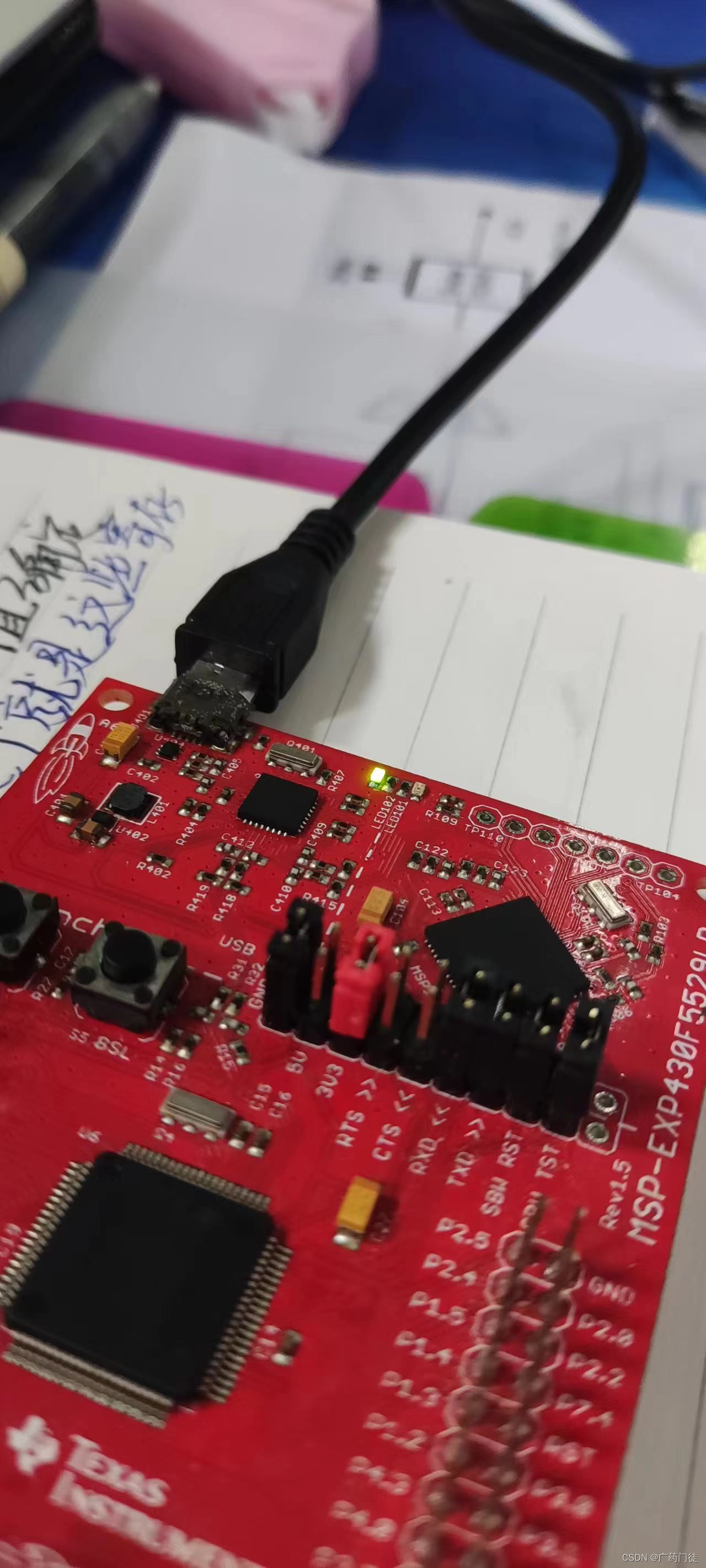 msp 430类mcu EFT仿真装置不同灯亮的代表状态或报错_texas instrument msp fet430仿真器 电源灯一直闪-CSDN博客