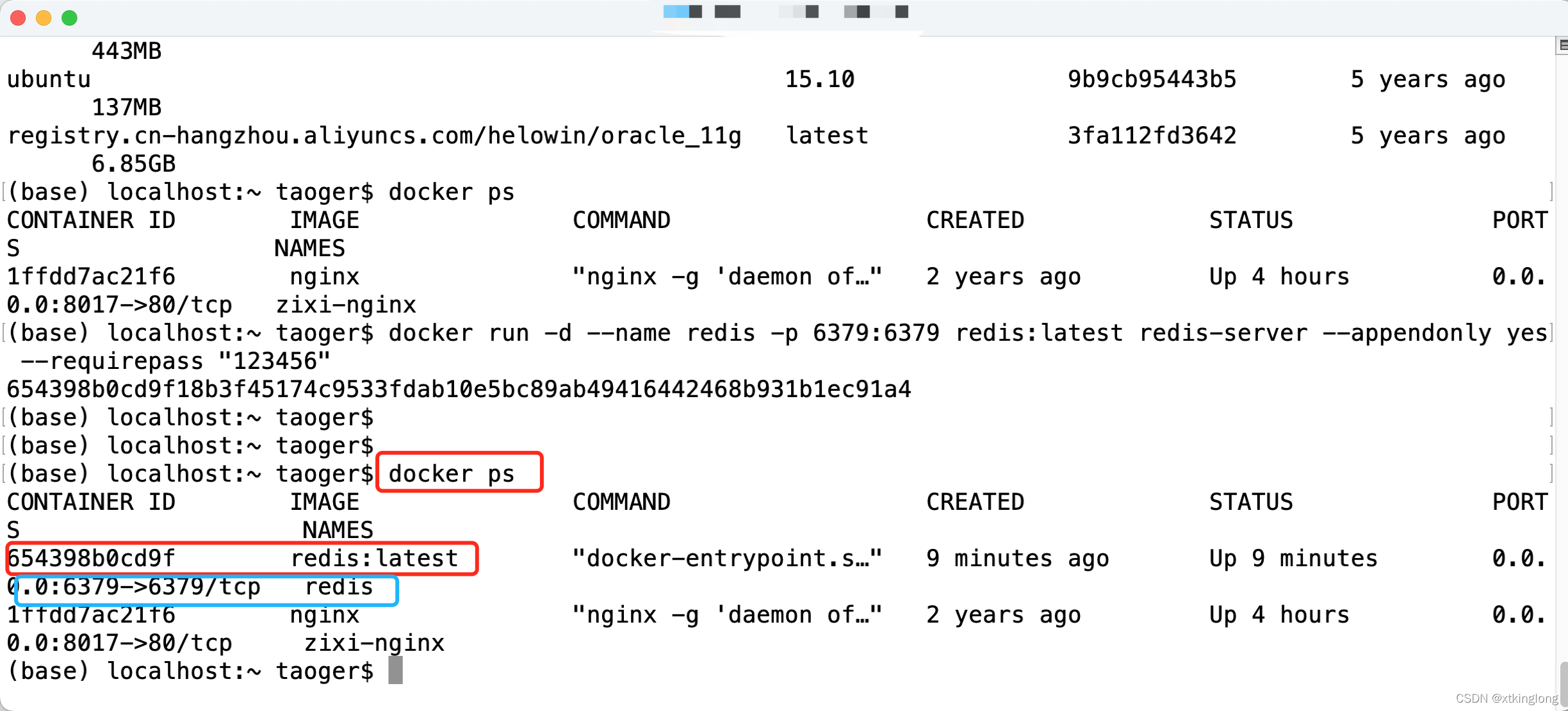 Mac上Docker 中安装并启动Redis_macbook docker 启动redis设置命令-CSDN博客