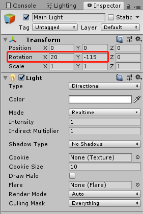 Unity游戏开发官方入门教程：飞机大战（三）——设置相机和光照_unity2018.2.14f1百度云-CSDN博客