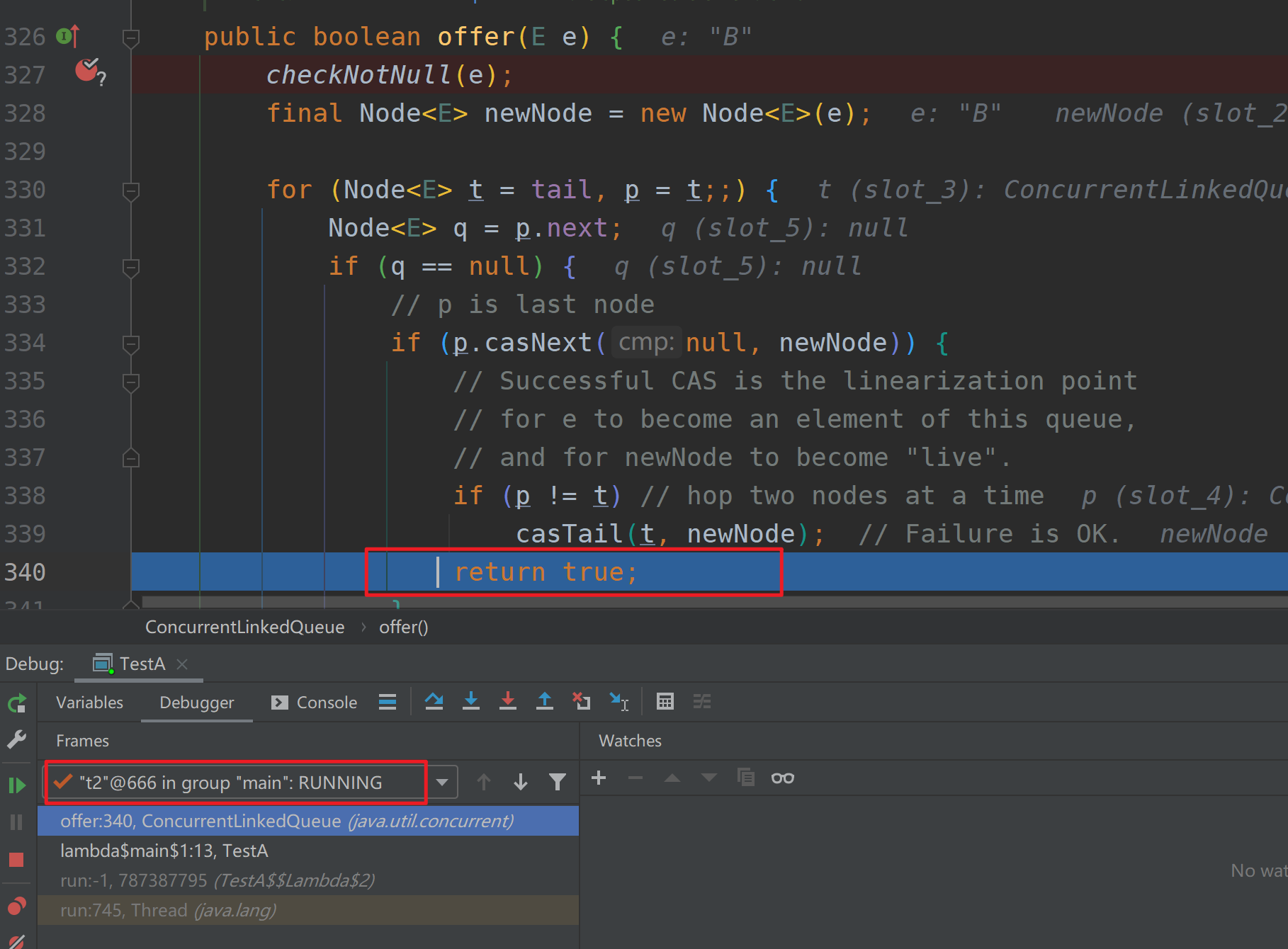 ConcurrentLinkedQueue详解(详细图文+动画演示)-CSDN博客