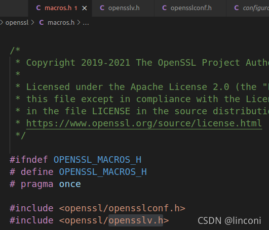 openssl源码中的头文件include error_openssl configuration.h-CSDN博客