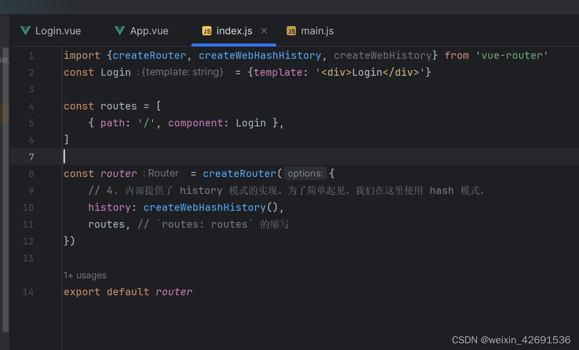 VUE-Router提示没有注册_failed to resolve component: router-view if this i-CSDN博客