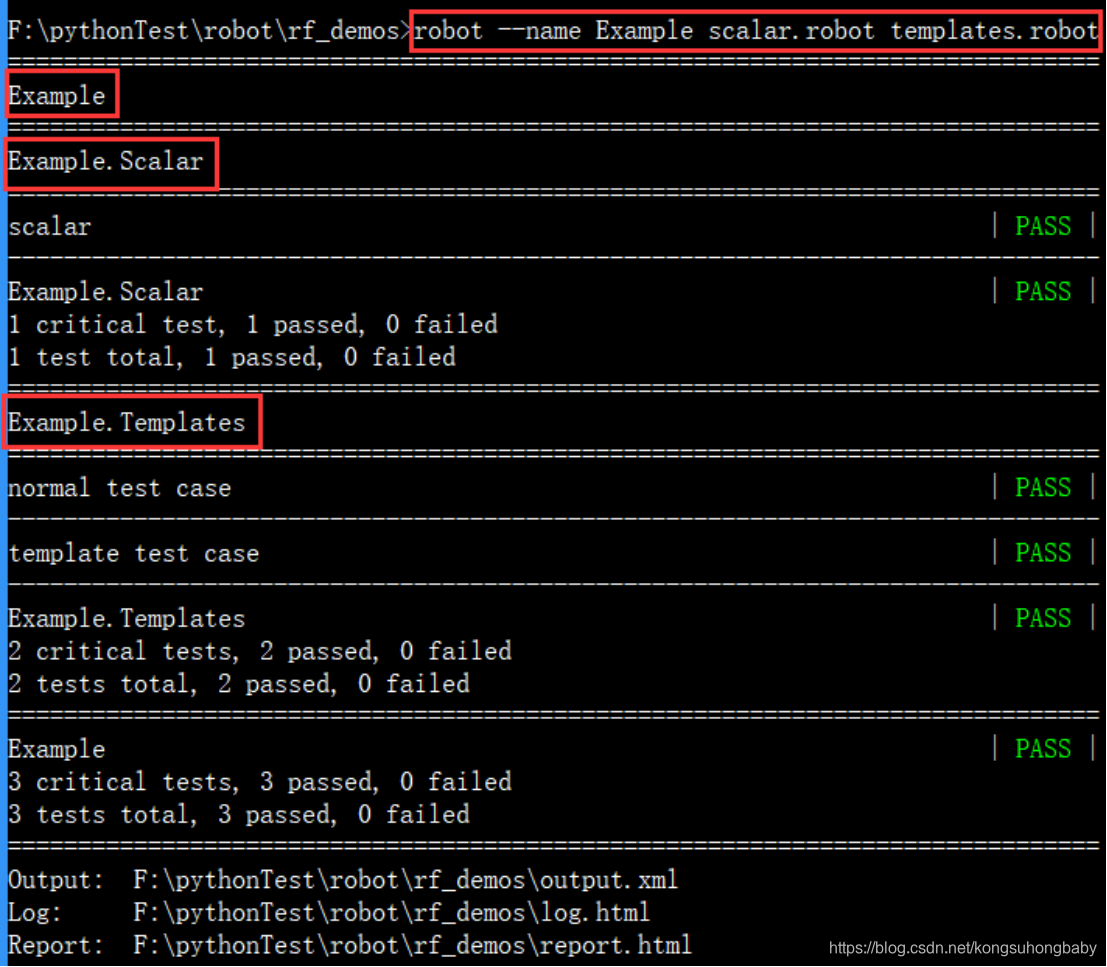 Robot Framework（九）：如何执行测试_robotframework 测试数据合并-CSDN博客