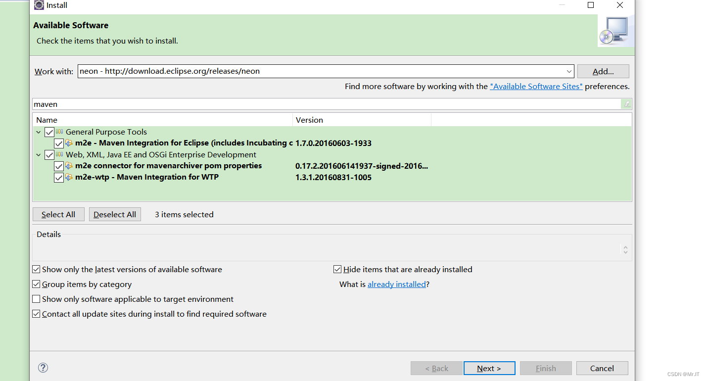 eclipse neon安装maven-CSDN博客