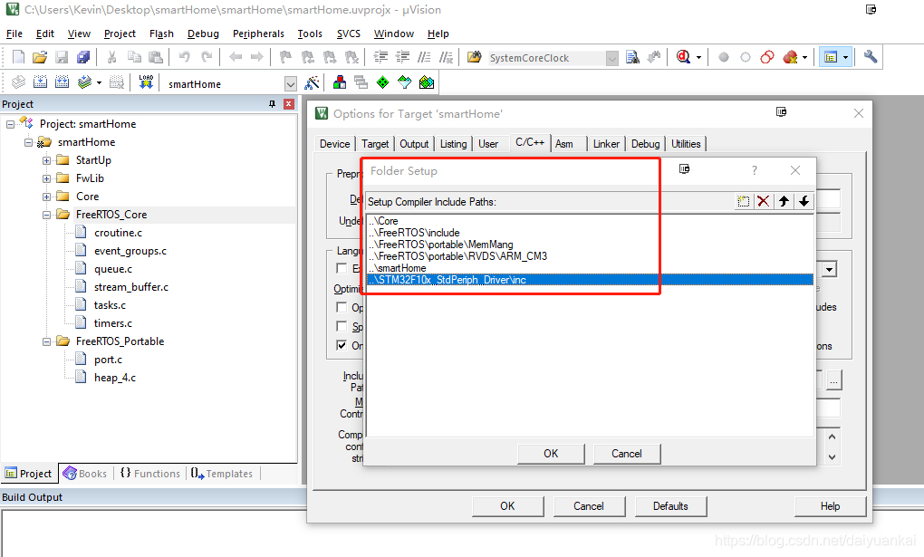 移植FreeRTOS(FreeRTOSv10.4.1)到STM32F103ZET6_freertos v10.4.1-CSDN博客
