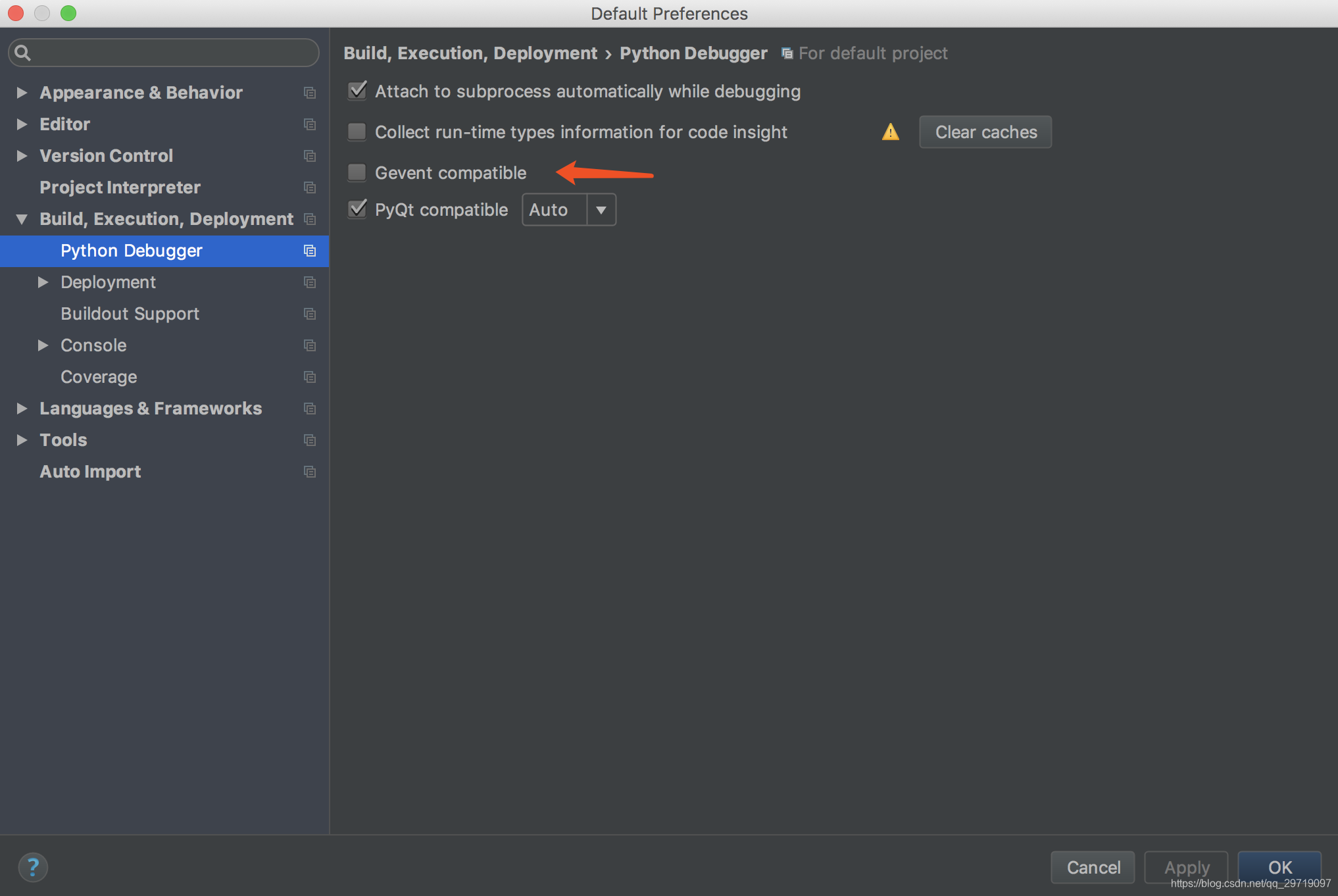 gevent debug in pycharm_gevent如何debug-CSDN博客