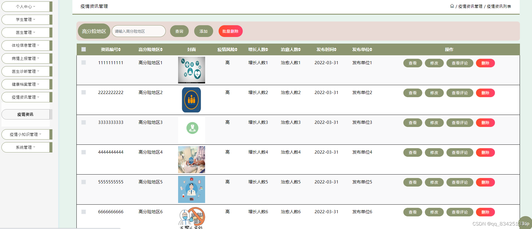 Javassmjsp实现高校学生健康档案管理系统java健康档案管理数据库字段 Csdn博客