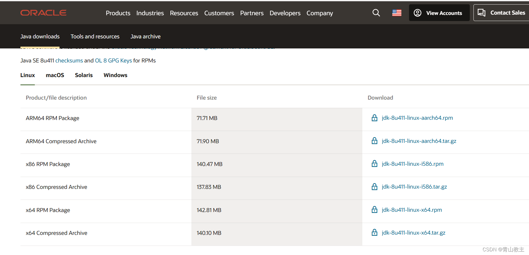 ubuntu安装oracle jdk1.8-CSDN博客