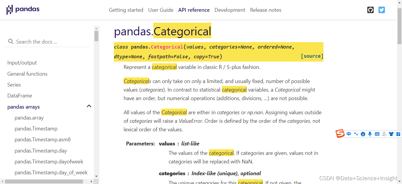 pandas使用Categorical函数将object数据数据列转化为categorical数据列并基于categorical的因子（分类）水平排序dataframe_python ...