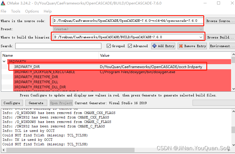 Windows下编译安装OpenCASCADE_编译opencascade-CSDN博客