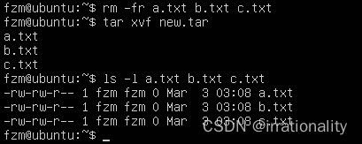 linux典型压缩包操作 tar打包、压缩与解压_tar -cvf打包目录-CSDN博客