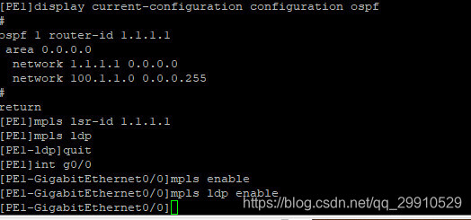 H3C--BGP MPLS基本配置_h3c mp-bgp配置-CSDN博客