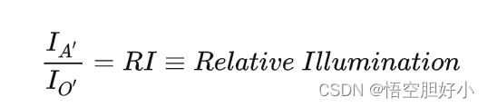 十一.镜头知识之RI(Relative Illumination）相对照度 与暗角_镜头相对照度-CSDN博客