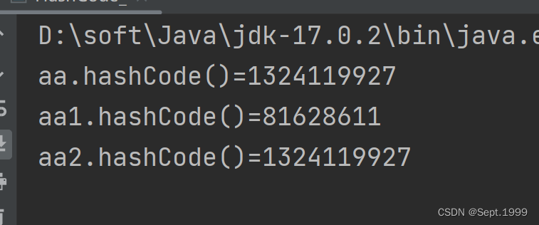 Java学习之hashCode方法_java 获取hashcode-CSDN博客
