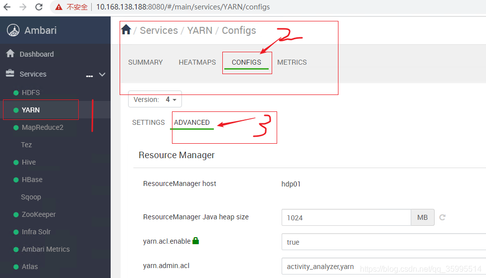 【Ambari】Yarn Register DNS失败报A fatal error has been detected by the Java Runtime Environment ...