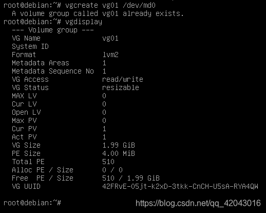 Debian10配置Raid5及部署LVM_debian创建卷组-CSDN博客