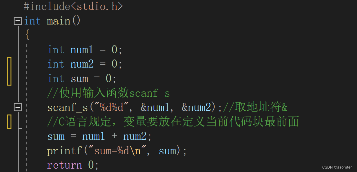 代码运行失败：intsum初始化问题及解决-CSDN博客