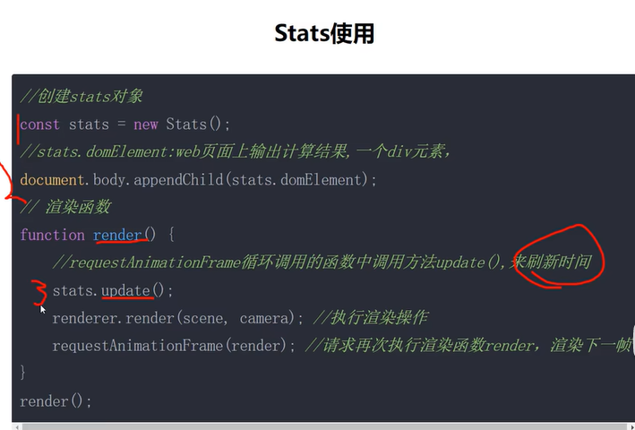 如何使用stats查看threejs渲染帧率？_threejs怎么显示fps-CSDN博客