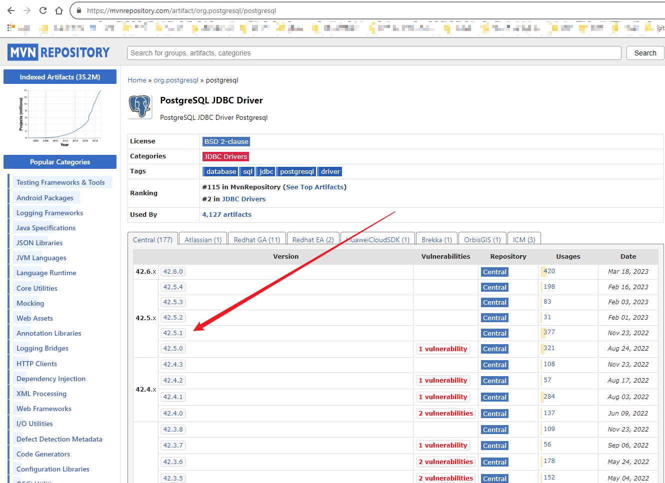 漏洞修复系列-如何升级linux系统Upgrade to PostgreSQL JDBC Driver version 42.2.27, 42.3.8, 42.4.3, 42.5.1, or ...