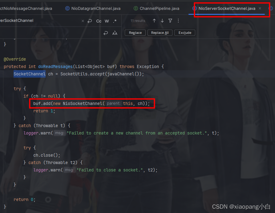 Netty-NioServerSocketChannel与NioSocketChannel-CSDN博客