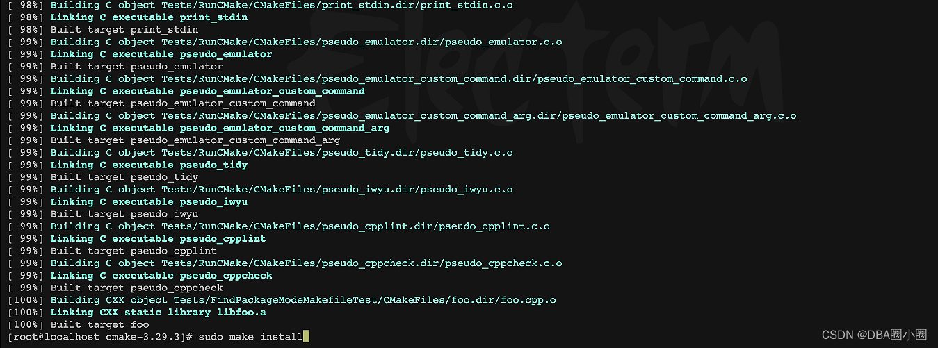 【C++】CentOS环境搭建-升级CMAKE_cmake 3.12 or higher is required. you are running -CSDN博客