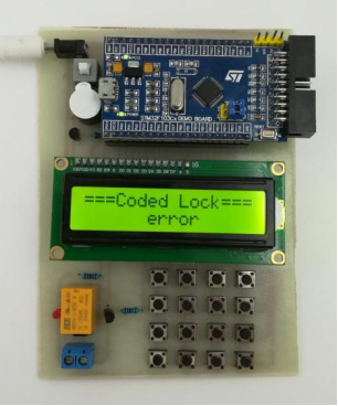 基于STM32设计的电子密码锁电路方案_基于stm32的电子密码锁-CSDN博客
