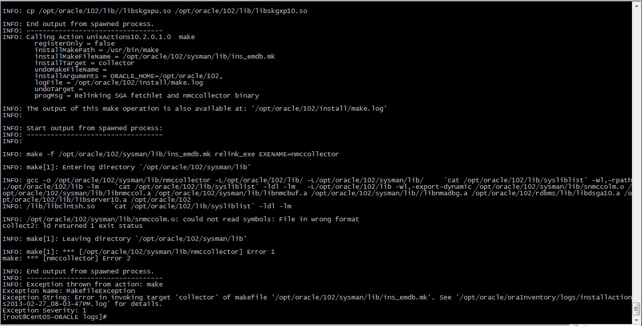 CentOS7_x86_64安装Oracle10g R2_centos7 安装oracle 10g runinstaller --ignorepre-CSDN博客