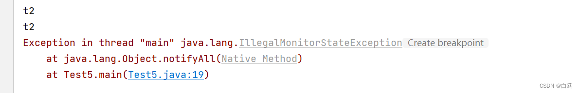 wait，notify/notifyAll都要放在synchronized锁里面_notifyall() 应该写在synchronized里面还是外面-CSDN博客