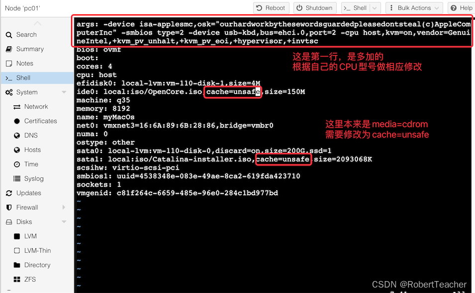 proxmox PVE 安装 黑苹果_proxmox sse4.2-CSDN博客