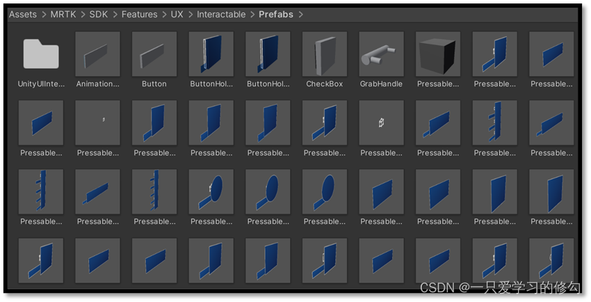Unity Mrtk Ui 的常见基件的简单介绍以及使用unity Markcollidertouchui Csdn博客
