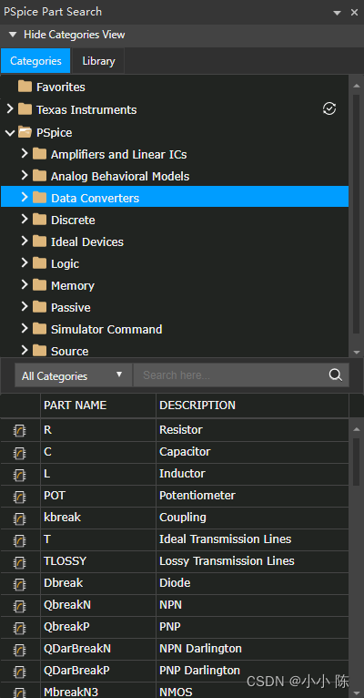 PSpice for TI中PSpice Part Search空白-CSDN博客