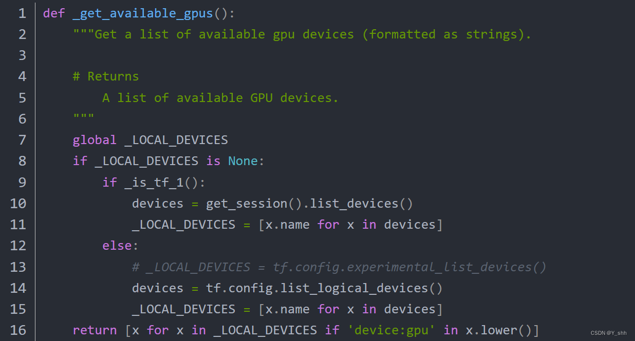 _local_devices=tf.config.experimental_list_devices() attributerError ...