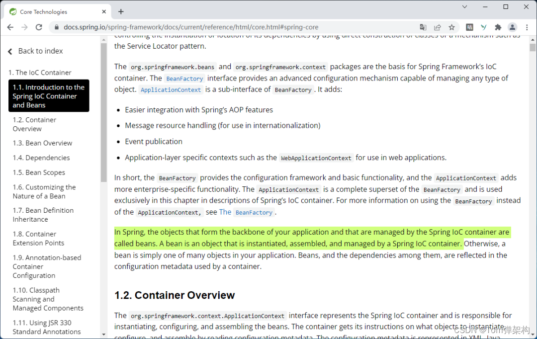 Spring Bean的理解_springbean-CSDN博客