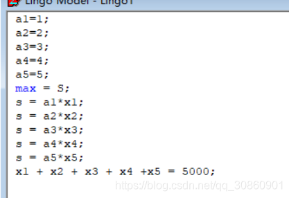 （二）LINGO入门---使用篇_lingofor循环函数如何用-CSDN博客
