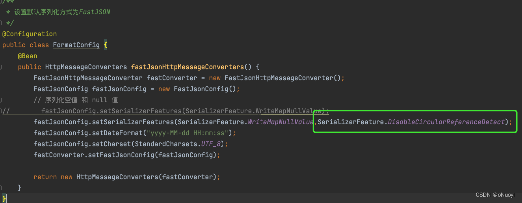 springboot中使用fastJson返回前端数据出现$ref处理_spring boot fastjson返回 "$ref": "$.data.records[0].-CSDN博客