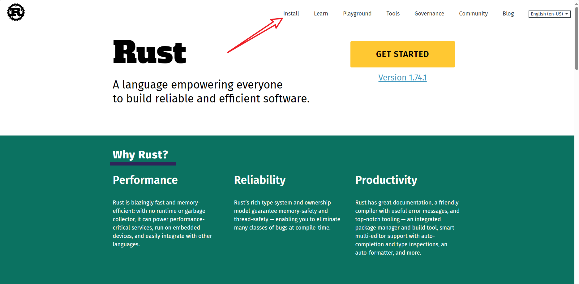 001、安装 Rust_rust install-CSDN博客