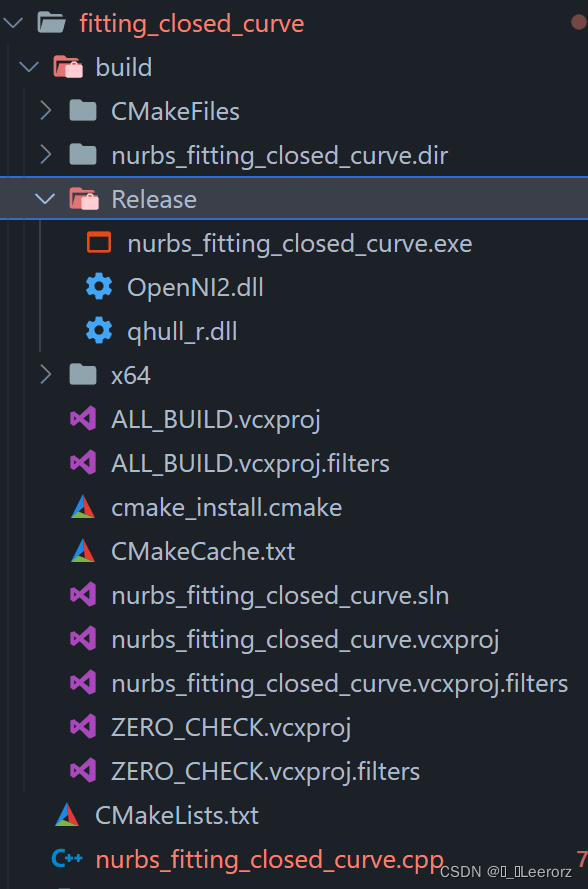 使用PCL进行闭合曲线拟合curve fitting_pcl中曲线拟合模块-CSDN博客