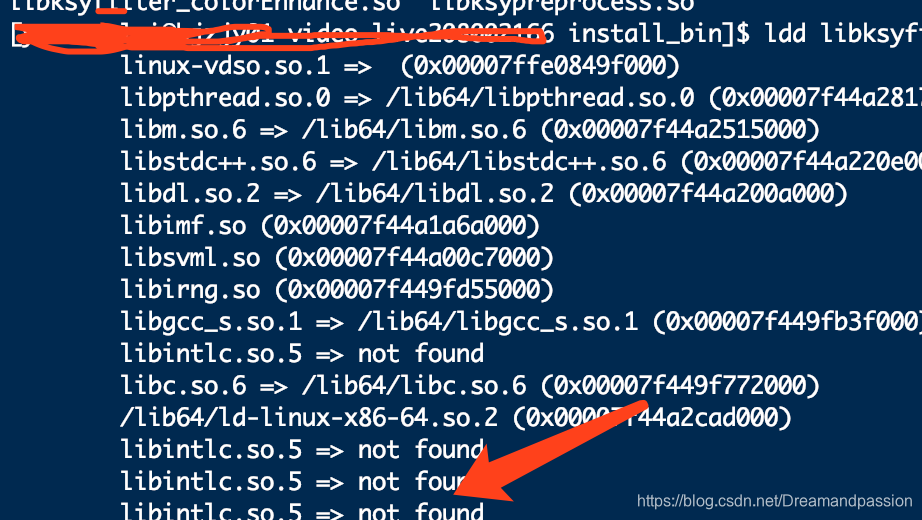linnux 查看依赖库ldd-CSDN博客