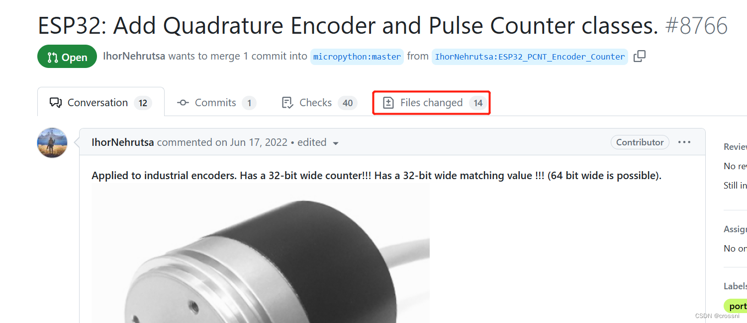ESP32:往MicroPython集成PCNT以支持硬件正交编码器_micropython pcnt-CSDN博客